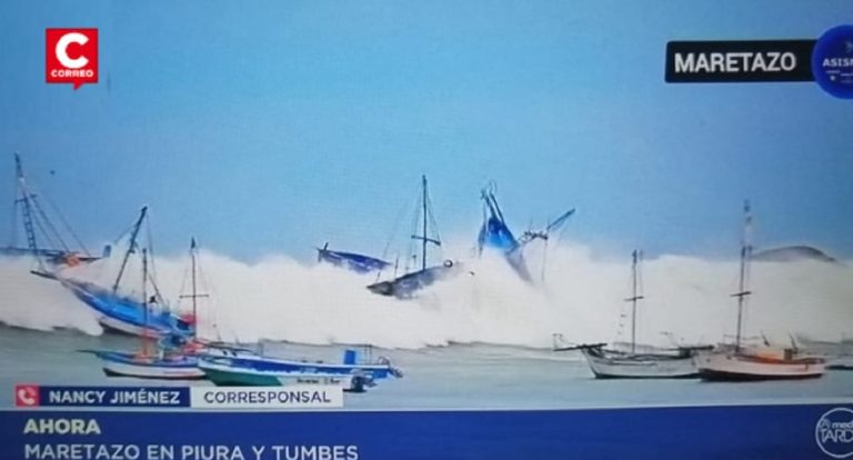 Tidal wave alert in Piura and Tumbes: Anomalous waves affect coves and ...