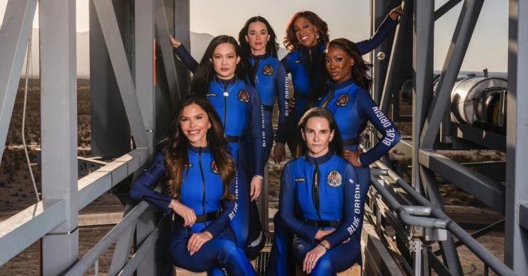 Katy Perry Joins Blue Origin's Historic All-Women Space Mission Today ...