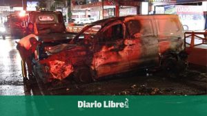 Fire after minivan accident on February 27 - Latin america News